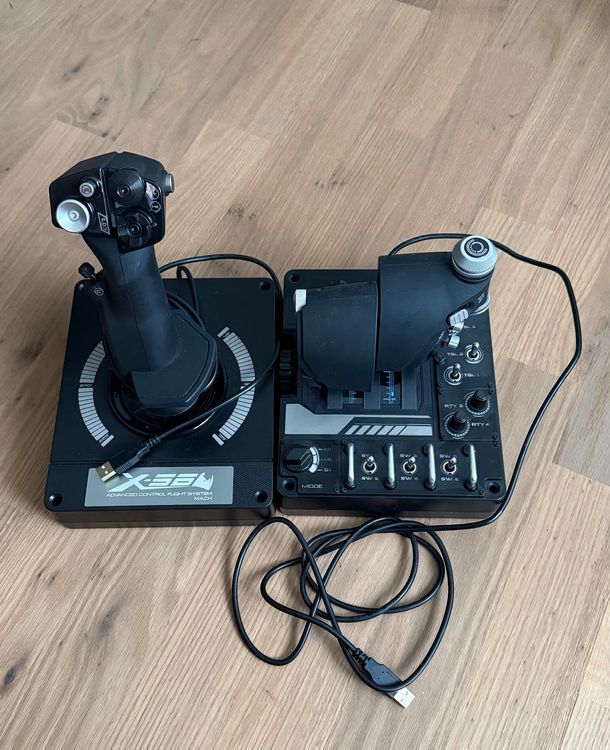 Logitech G X56 HOTAS Controller/Joystick - USB Schwarz (Gebraucht) in ...
