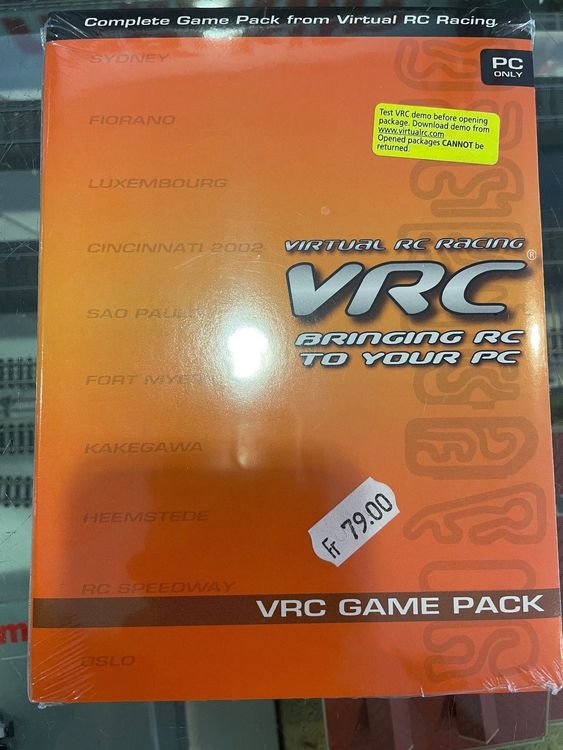 Virtual RC racing car Simulator PC (Neu und originalverpackt) in ...