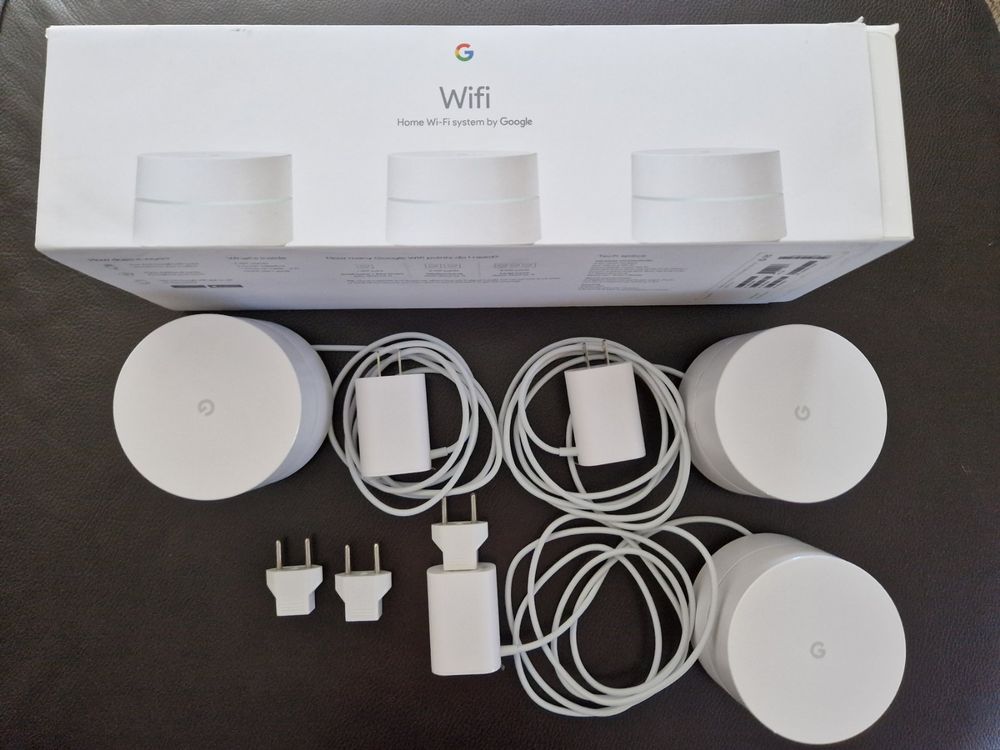 Google Home Wifi Set (3 WLAN Geräte) (Gebraucht) in Busswil TG für CHF ...