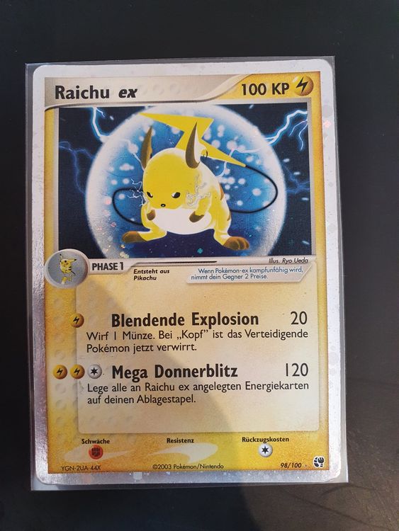Raichu ex Ultra Rare Holo [Raichu] EX Sandstorm (PL) (Gebraucht) in ...