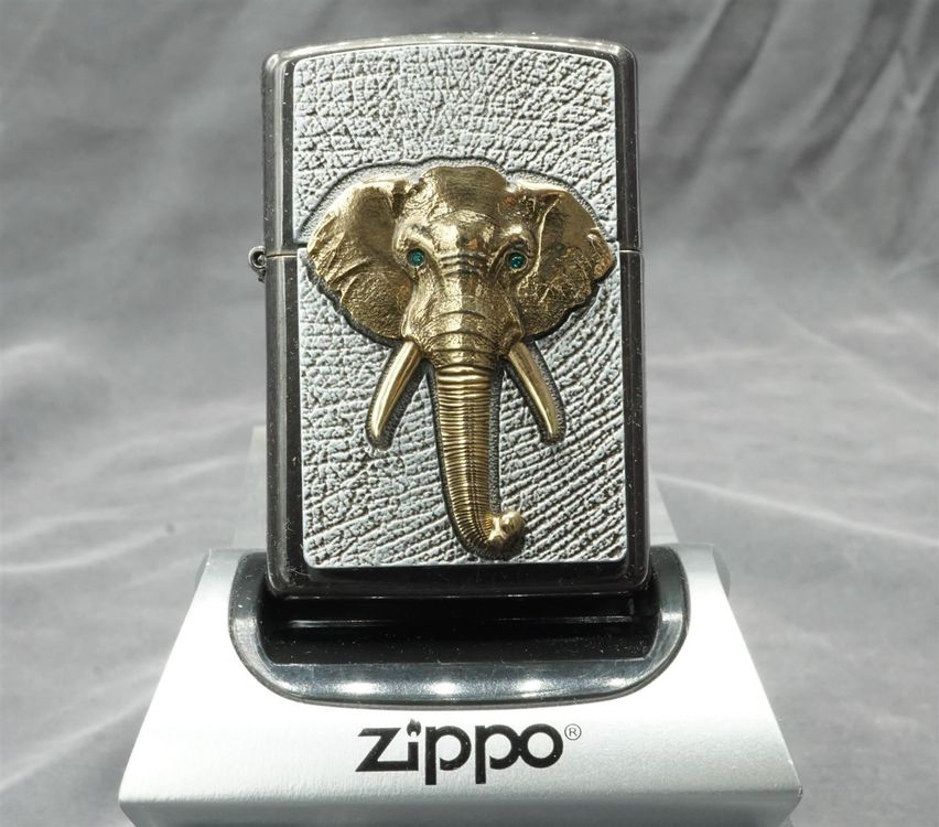 ZIPPO® ELEPHANT-Tricolour-3D-2020-UNGEZ (Neu (gemäss Beschreibung)) in Mels für CHF 49 – mit ...