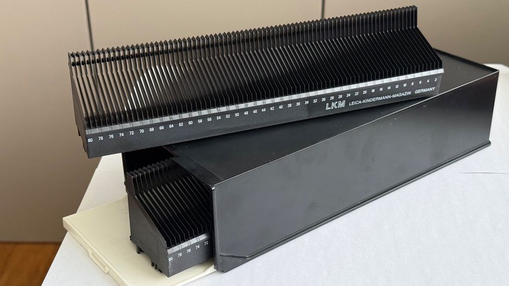 LKM Magazin für universelle Rahmung (2 x 80 Dias pro Box) (Gebraucht ...