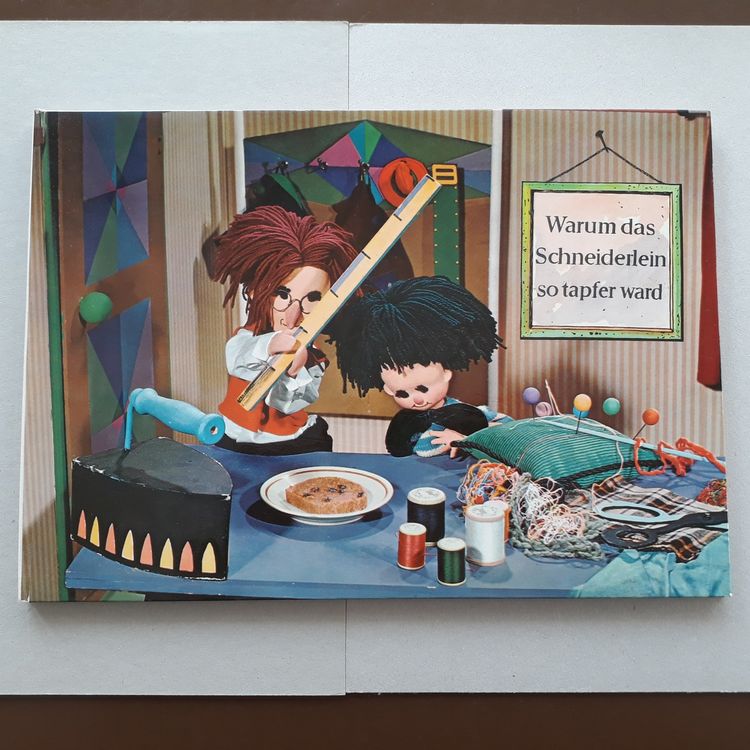 Warum das Schneiderlein so tapfer ward [Bildermarken-Album] (Gebraucht ...