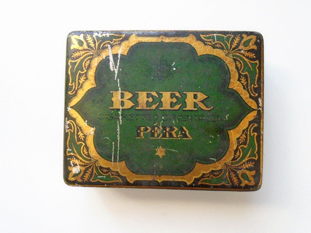 BEER PERA Blechbüchse, Blechschachtel, Blechdose (Gebraucht) in ...