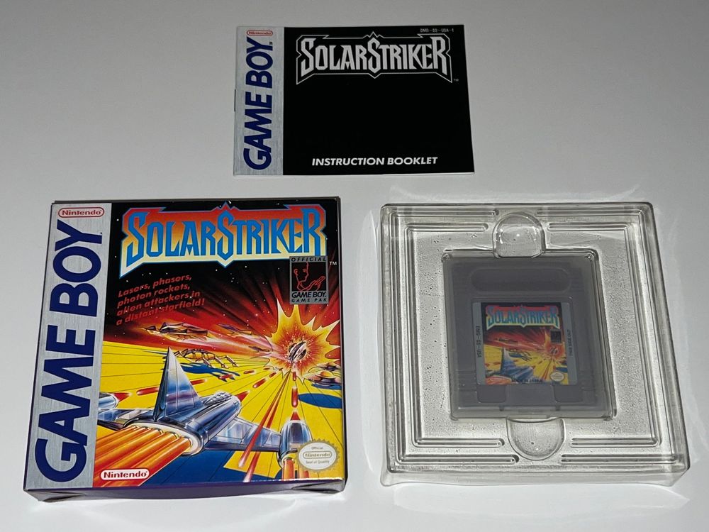 GB Spiel - Solar Striker / SolarStriker (OVP) - Top! | Kaufen auf Ricardo