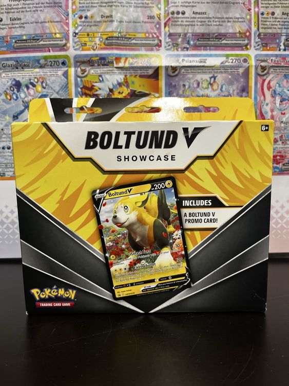 Pokemon TCG: Boltund V Showcase Box Limited Edition English (Neu und ...