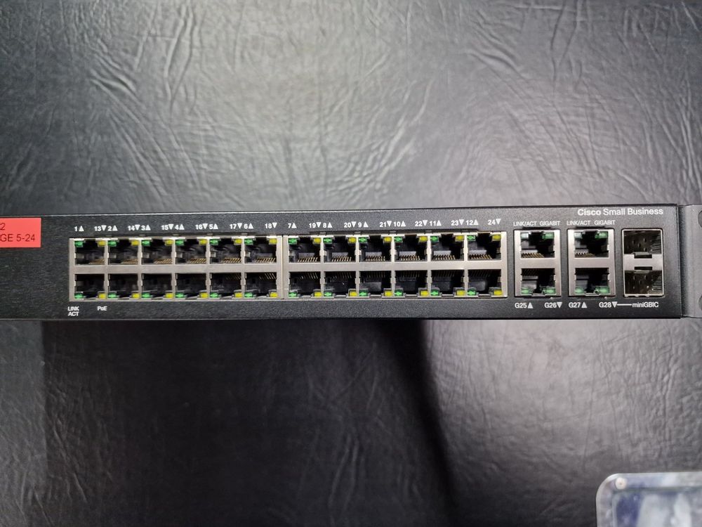 Cisco SG300-28P 28-Port Gigabit PoE Managed Switch 2. (Gebraucht) in ...
