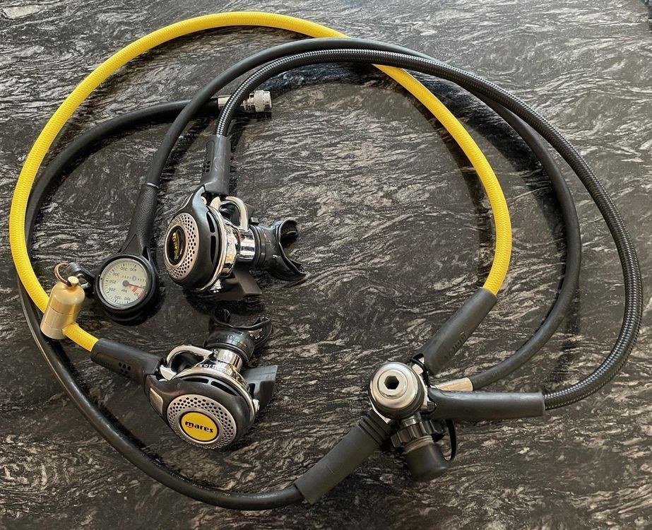 Atemreglerset Mares Abyss (1 x 1. + 2 x 2. Stufe + Fini) | Kaufen auf ...