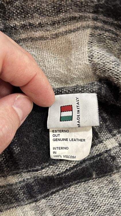 USED Genuine Man Leather jacket “Enrico Coveri” made Italy (Gebraucht ...