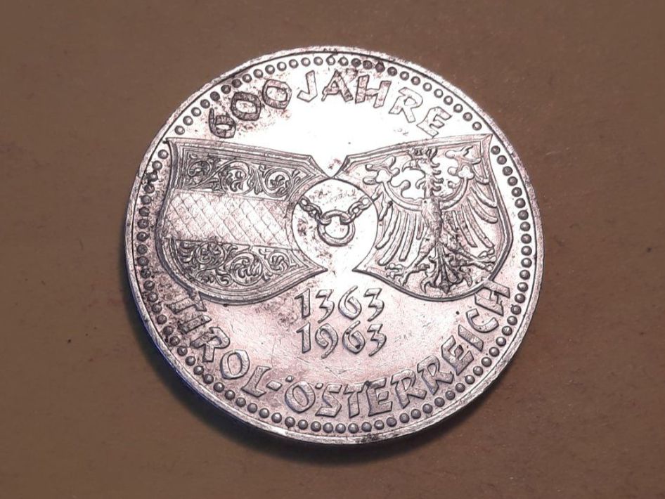 Österreich 50 Schilling "Tirol" 1963 Silber (Gebraucht) in Buchs SG für ...