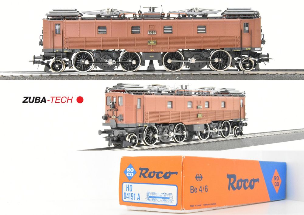 Roco 04191A E-Lok Be 4/6 SBB, H0 DC Analog mit OVP (Gebraucht) in St. Gallen für CHF 61 – mit ...