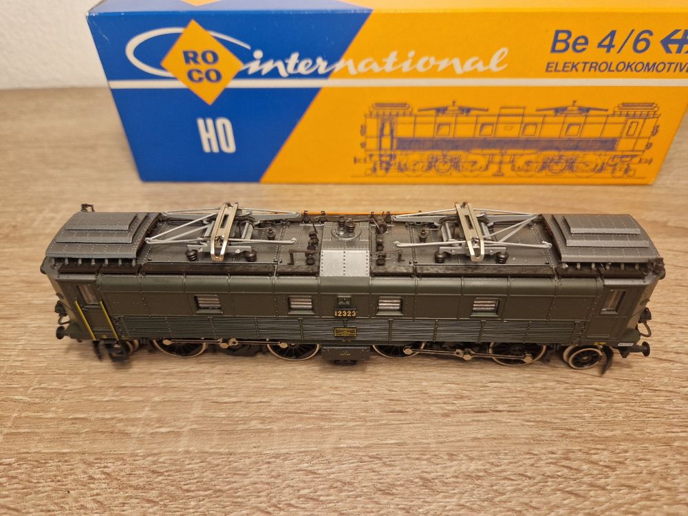 Roco 04191A E-Lok Be 4/6 SBB H0 (D'occasion) à St-Aubin-Sauges pour CHF 64 – avec livraison ...
