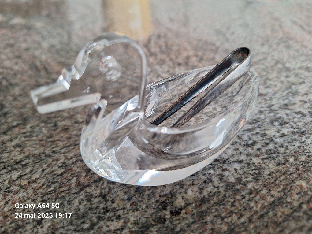 Verre Cygne à schnaps avec pince à sucre SIGG pour le canard (Gebraucht ...