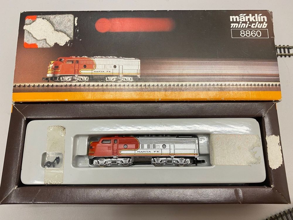 Märklin 8060 USA F7 Santa Fe | Kaufen auf Ricardo