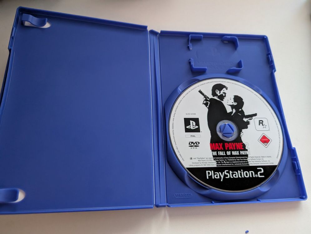 Max Payne 2 The Fall of Max Payne - PS2 Playstation 2 Game (Gebraucht ...