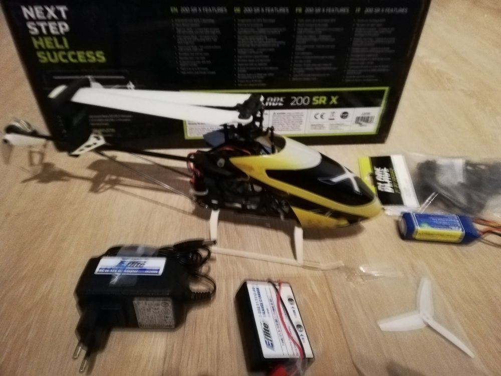 Verkaufe gebrauchten RC Helikopter BLADE 200 SRX (Gebraucht) in Reinach BL für CHF 50 – mit ...