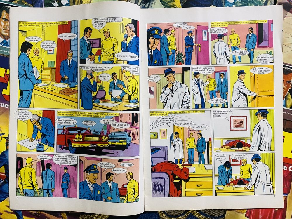 FBI G-Man Bruce Cabot /Band 1-22 /Nr. 3 und 7 fehlen (Gebraucht) in ...