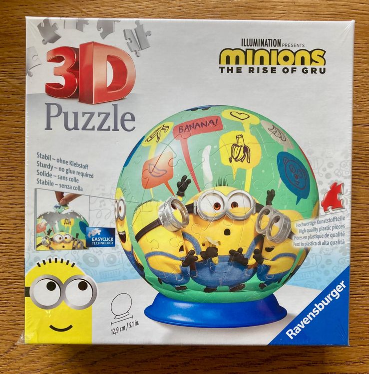 Ravensburger 3D Puzzle-Ball - Minions | Kaufen auf Ricardo