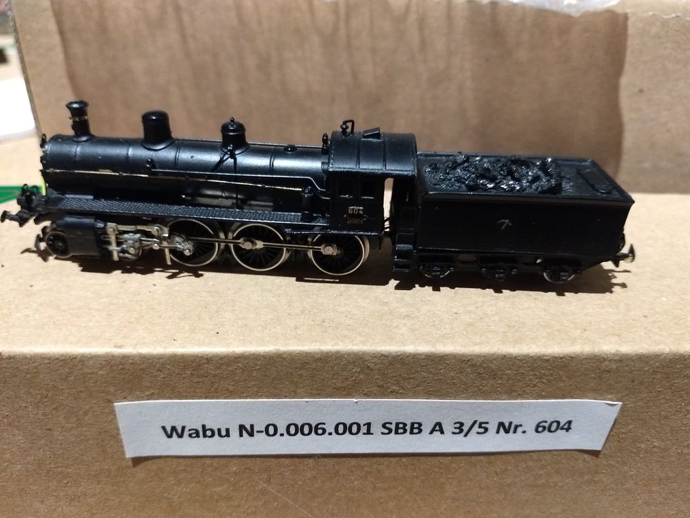 Wabu N-0.006.001 SBB A 3/5 604 Digital mit OVP | Kaufen auf Ricardo