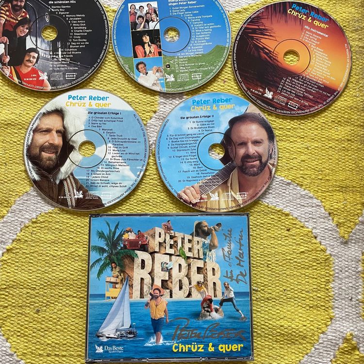 PETER REBER PETER SUE&MARC-(MIT UNTERSCHRIFT)5CD CHRÜTZ&QUER | Acheter ...