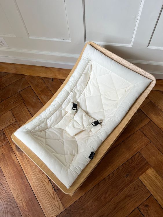 Charlie Crane Paris Baby Rocker Levo Birch and Organic White | Kaufen ...