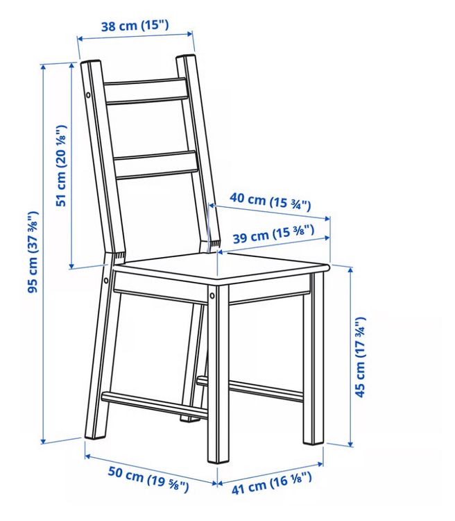 4 × IKEA IVAR Stühle inkl. Polster – gebraucht (Gebraucht) in Horgen ...