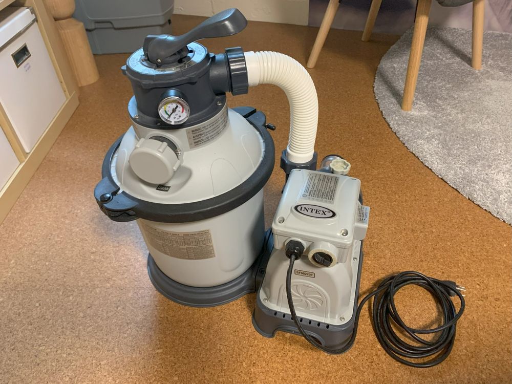 INTEX Sandfilteranlage SF90220T (Gebraucht) in Fislisbach für CHF 30 – nur Abholung auf Ricardo ...