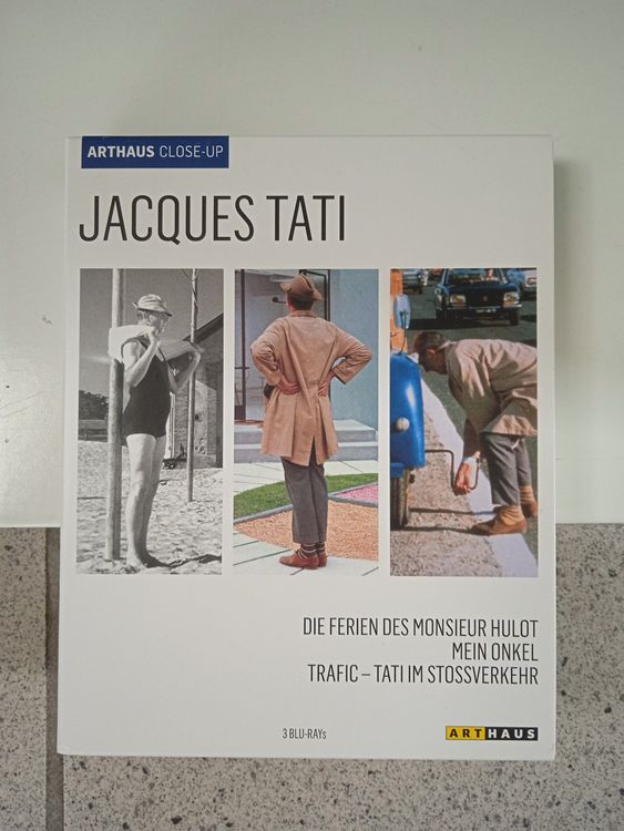 JACQUES TATI: 3 Film Collection auf Blu-ray in einer BOX (Neu (gemäss ...