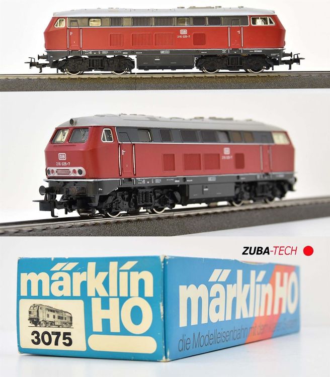 Märklin 3075 E-Lok BR 216 DB H0 WS OVP | Kaufen auf Ricardo