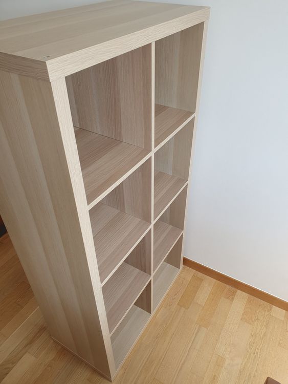 KALLAX shelving unit 2x4, oak | Kaufen auf Ricardo