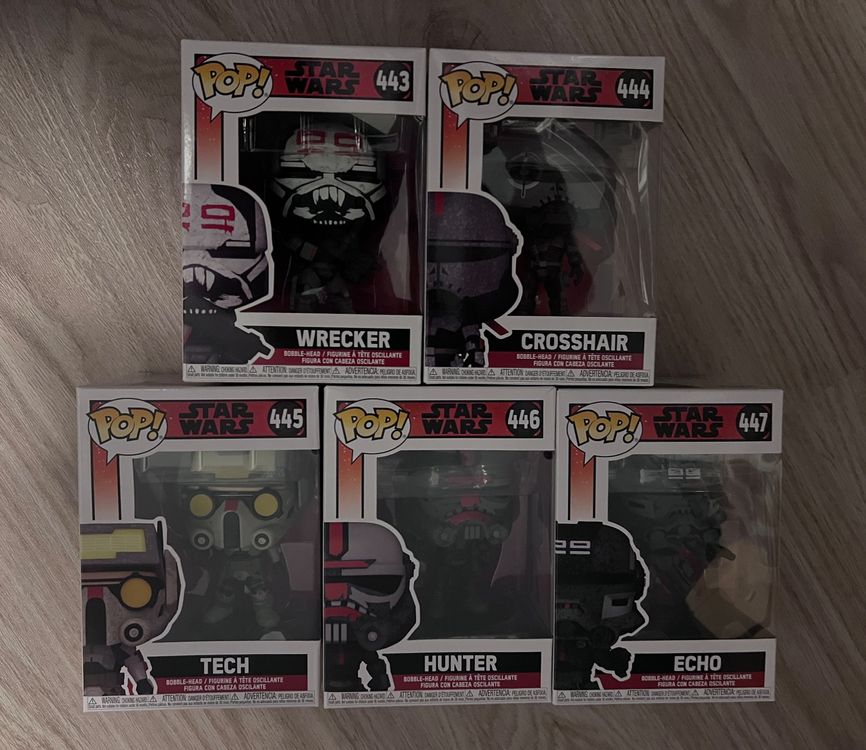 Star Wars: The Bad Batch Funko POP! 5-Pack (Neu und originalverpackt ...