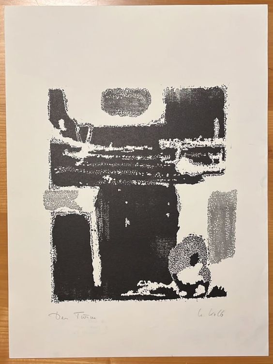 Holzschnitt handsigniert Ute Kolb (ID b3440) (Gebraucht) in ...