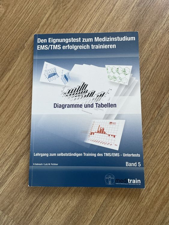 Meditrain EMS/TMS Untertest Diagramme und Tabellen Band 5 (Neu (gemäss ...