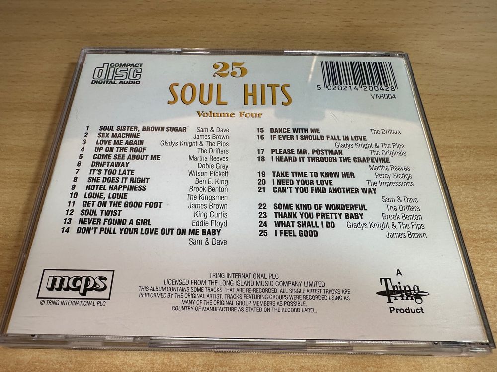 K1 Various – 25 Soul Hits (Volume 4) (Gebraucht) in Rikon im Tösstal ...