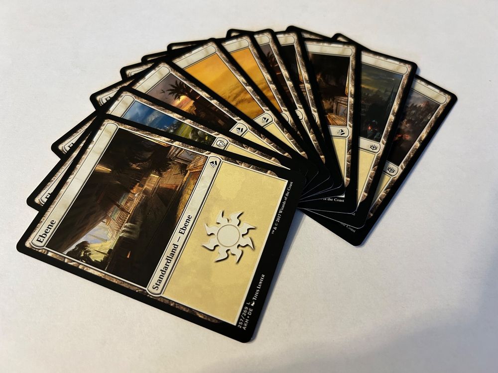 Magic the Gatering (MTG) Basic Land Ebene (Deutsch) 10stk. | Kaufen auf ...