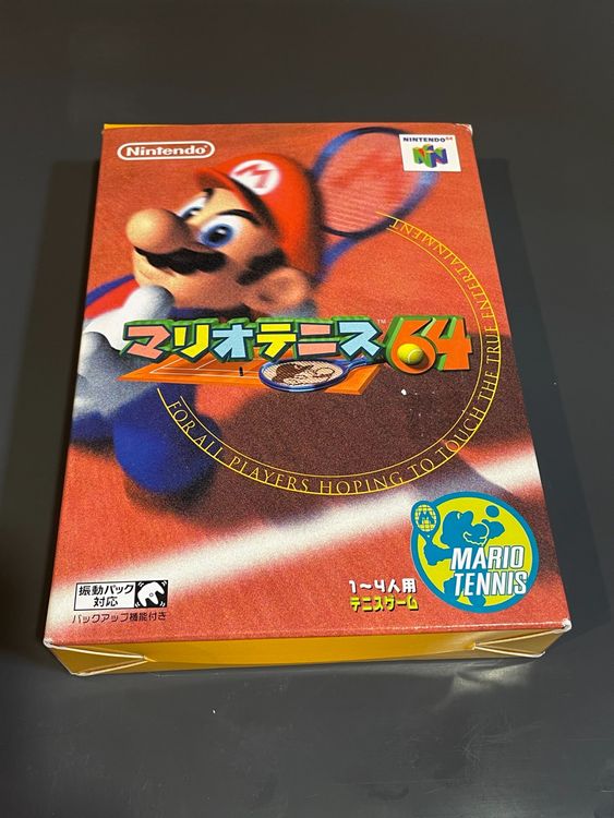 Mario Tennis 64 N64 Nintendo mit OVP Japan Import (Gebraucht) in Wil SG ...