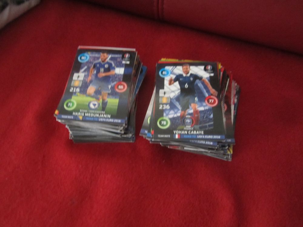 LOT PANINI ROAD TO UEFA EURO 2016(ADRENALYN XL CARDS) (Gebraucht) in ...