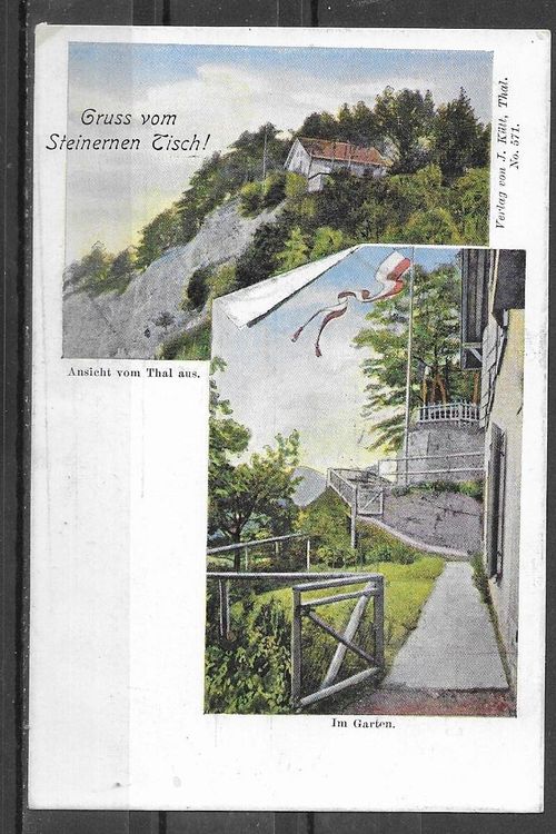SG Thal 1902 Gruss vom Steinernen Tisch (Gebraucht) in Schocherswil für CHF 7 – mit Lieferung ...