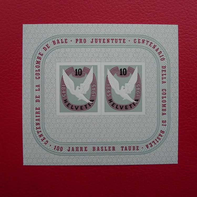 1945: Basler-Tauben BL W23 ** SBK: 100.- (Antik) in Sursee für CHF 11 – mit Lieferung auf ...