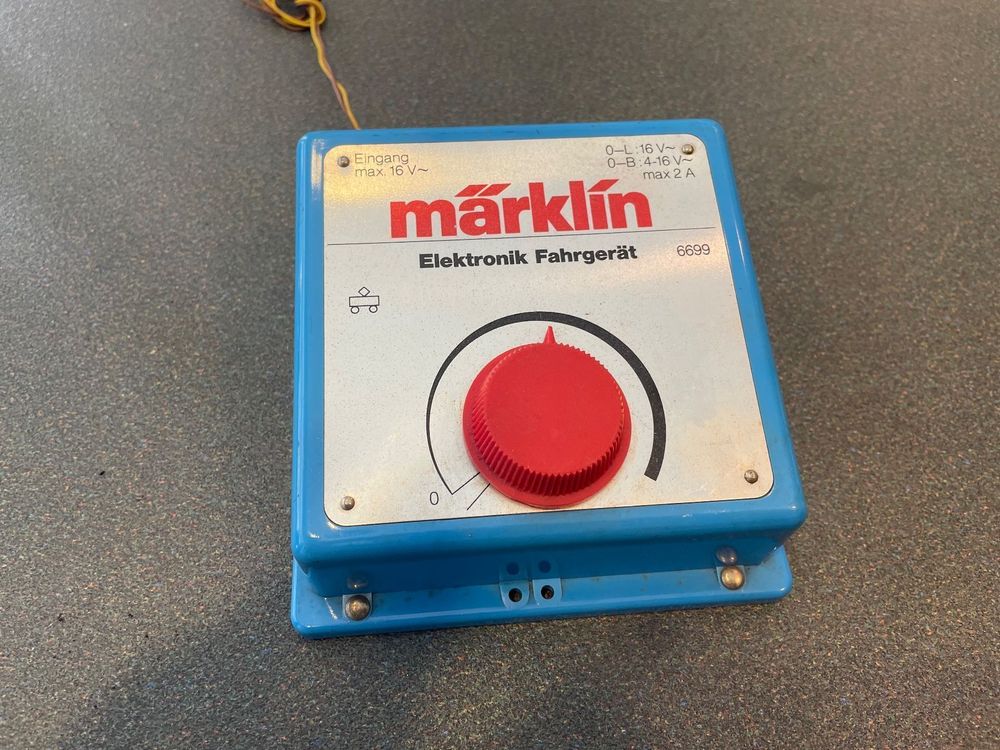 Märklin 6699 Elektronik Fahrgerät #1 (Gebraucht) in Chiasso für CHF 37 ...