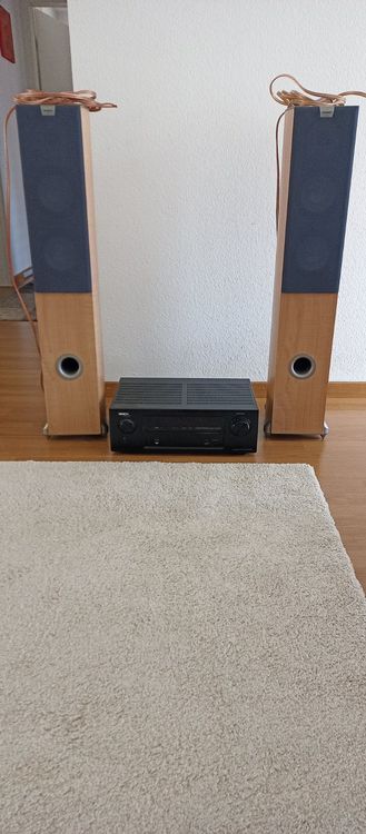 Denon Sourround Receiver mit Tangent Avantgarde 200 Boxen (Gebraucht ...