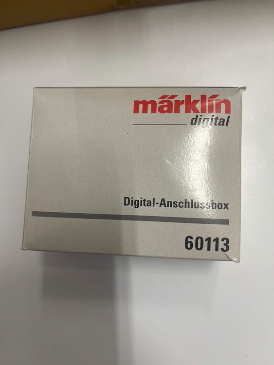 Märklin 60113 Digital-Anschlussbox mit OVP Neu | Kaufen auf Ricardo