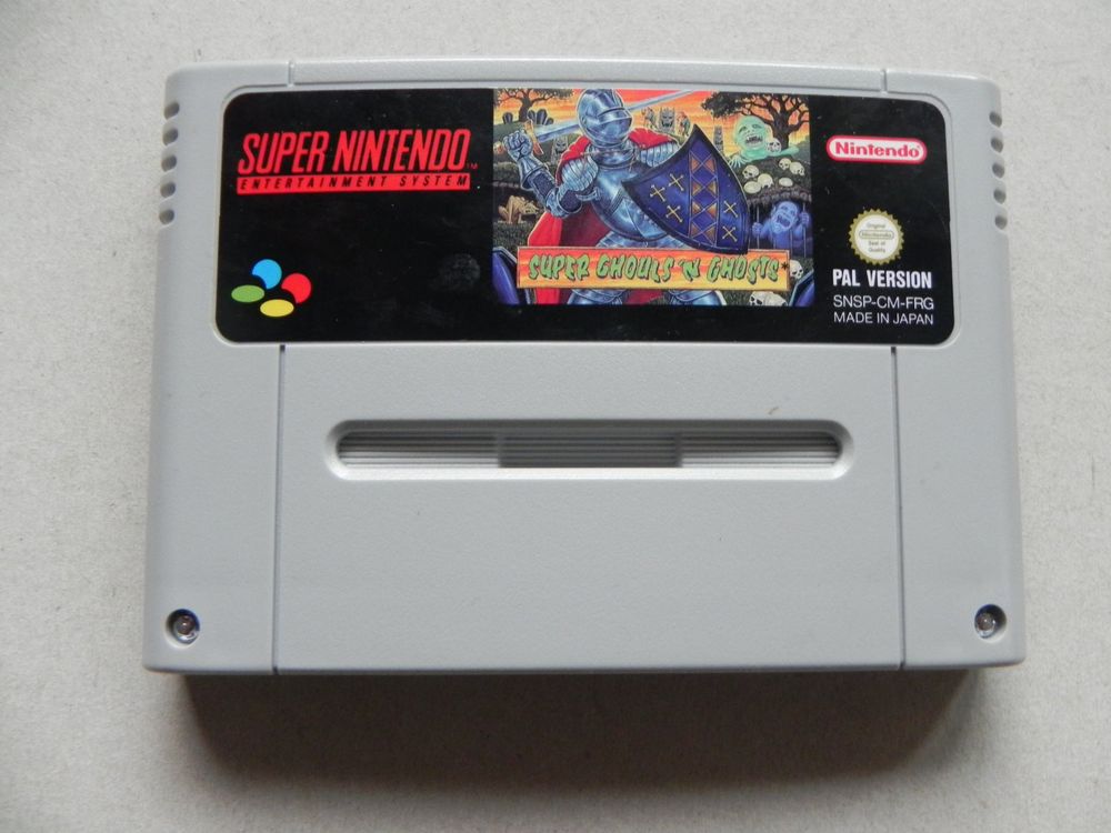 Nintendo SNES Game Modul Spiel Super Ghouls` n Ghosts | Kaufen auf Ricardo