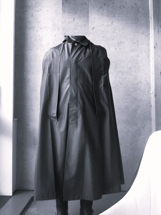 Regen Pelerine Cape Poncho Umhang Regenmantel PVC Gummi | Kaufen auf ...