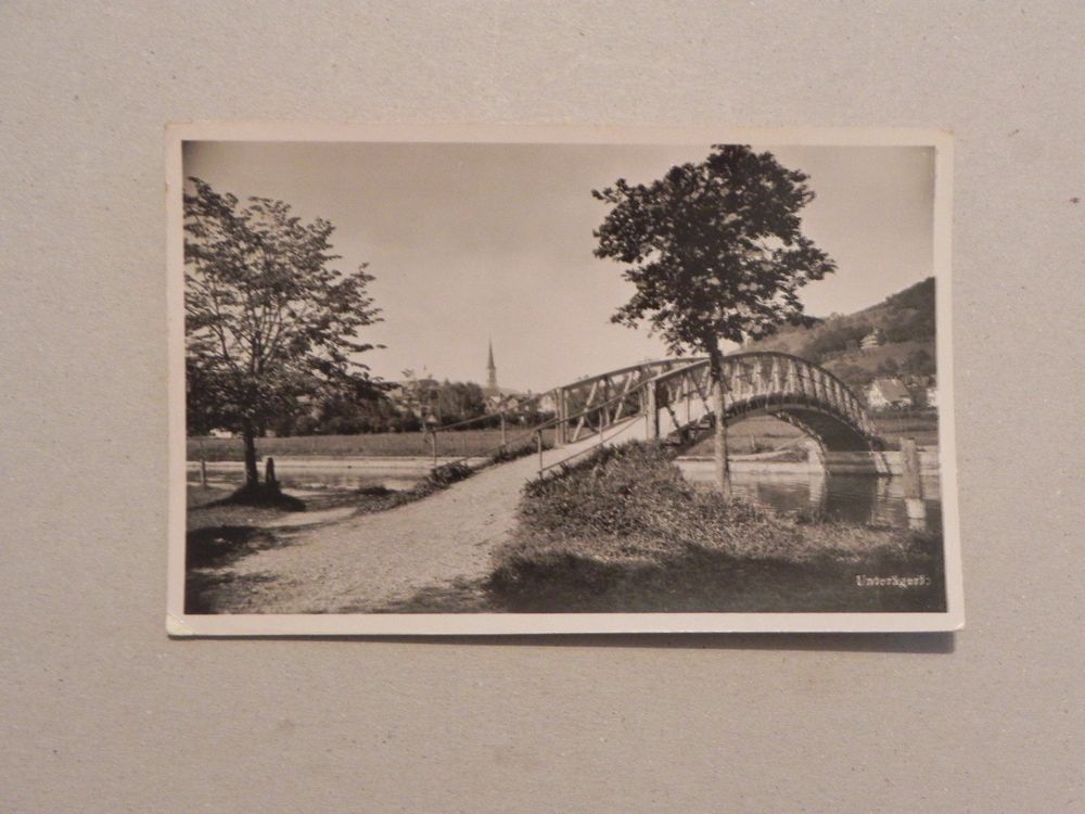 Ansichtskarte Unterägeri ZG Brücke 1940 (Gebraucht) in Siebnen für CHF 7 – mit Lieferung auf ...