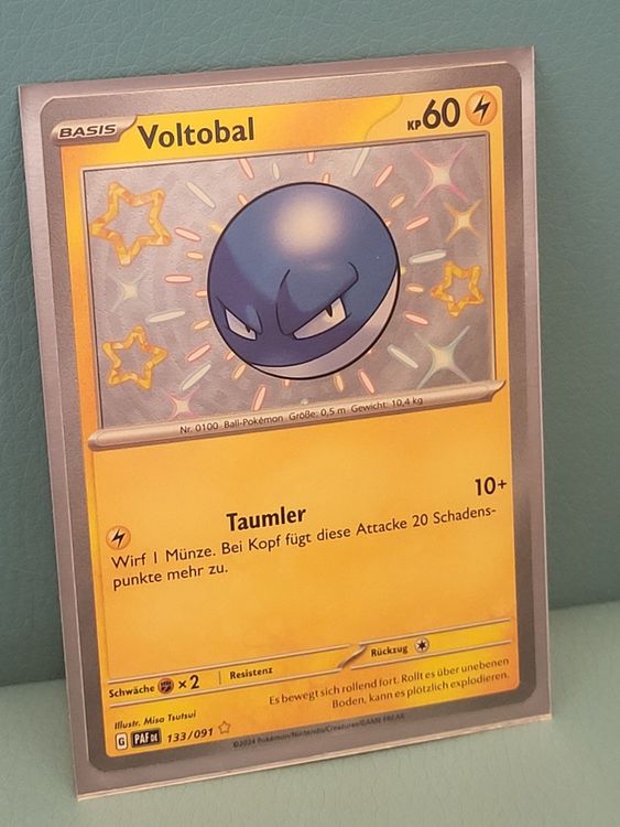 *Pokemon Paldeas Schicksale Voltobal Shiny Deutsch | Kaufen auf Ricardo