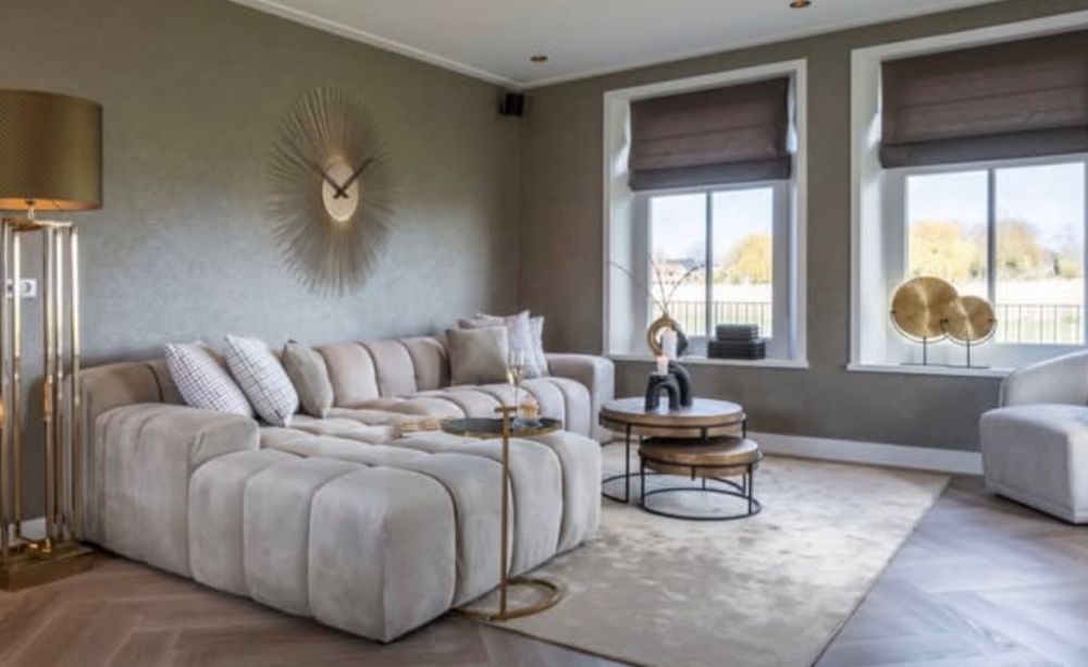RICHMOND INTERIORS *** Couch Cube 3 Sitzer + Lounge Links (Neu und ...