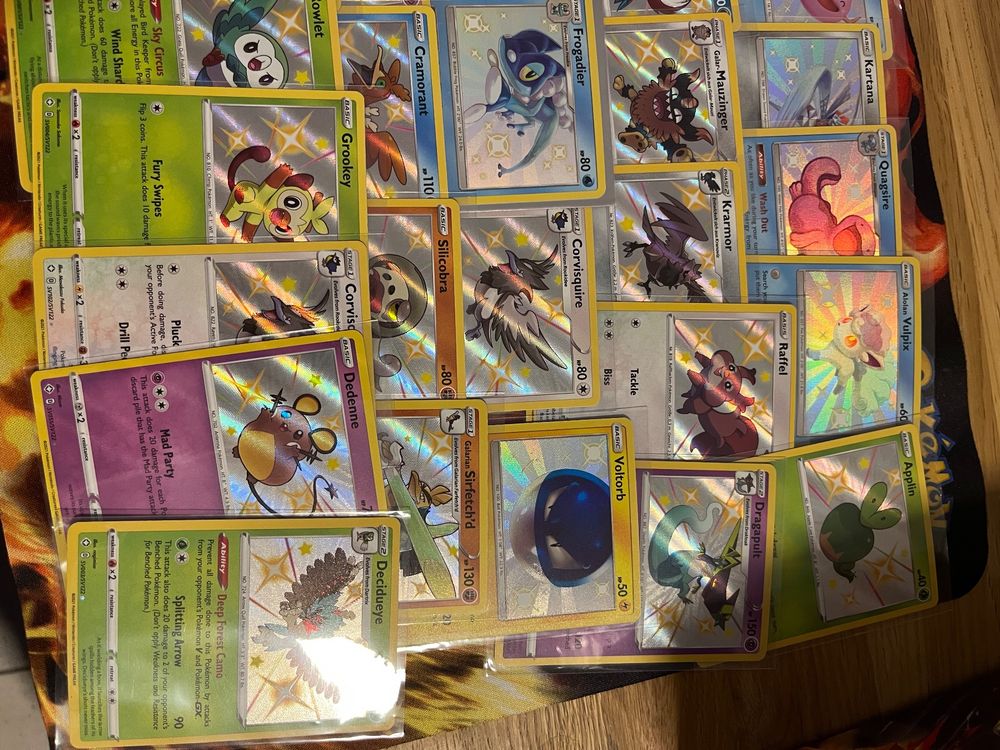 ab 1.- 🔥 Pokemon 76 Shiny Karten Sammlung (nur shinies) (Gebraucht) in ...