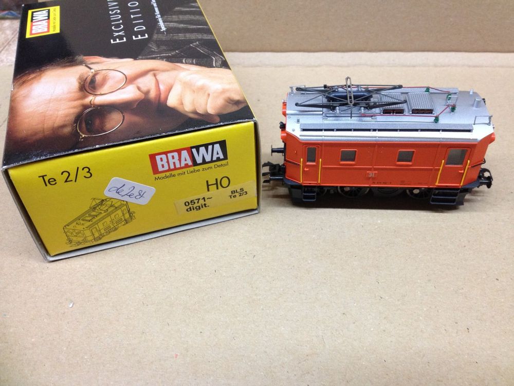 BRAWA 0571 Te 2/3 der BLS orange, defekt (Gebraucht) in Neuendorf für ...