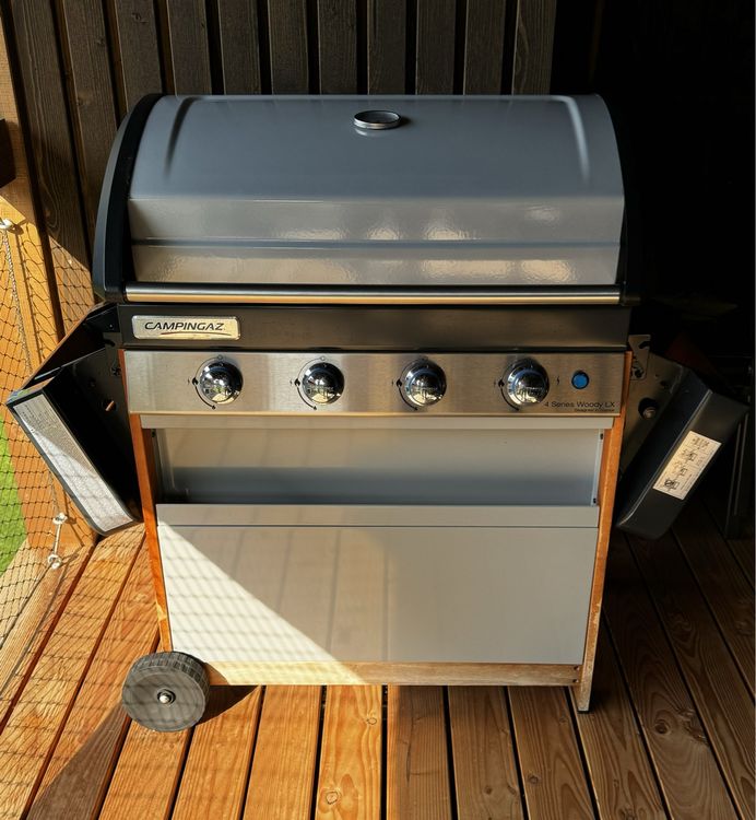 Gasgrill Campingaz 4 Series Woody LX mit Zubehör | Kaufen auf Ricardo